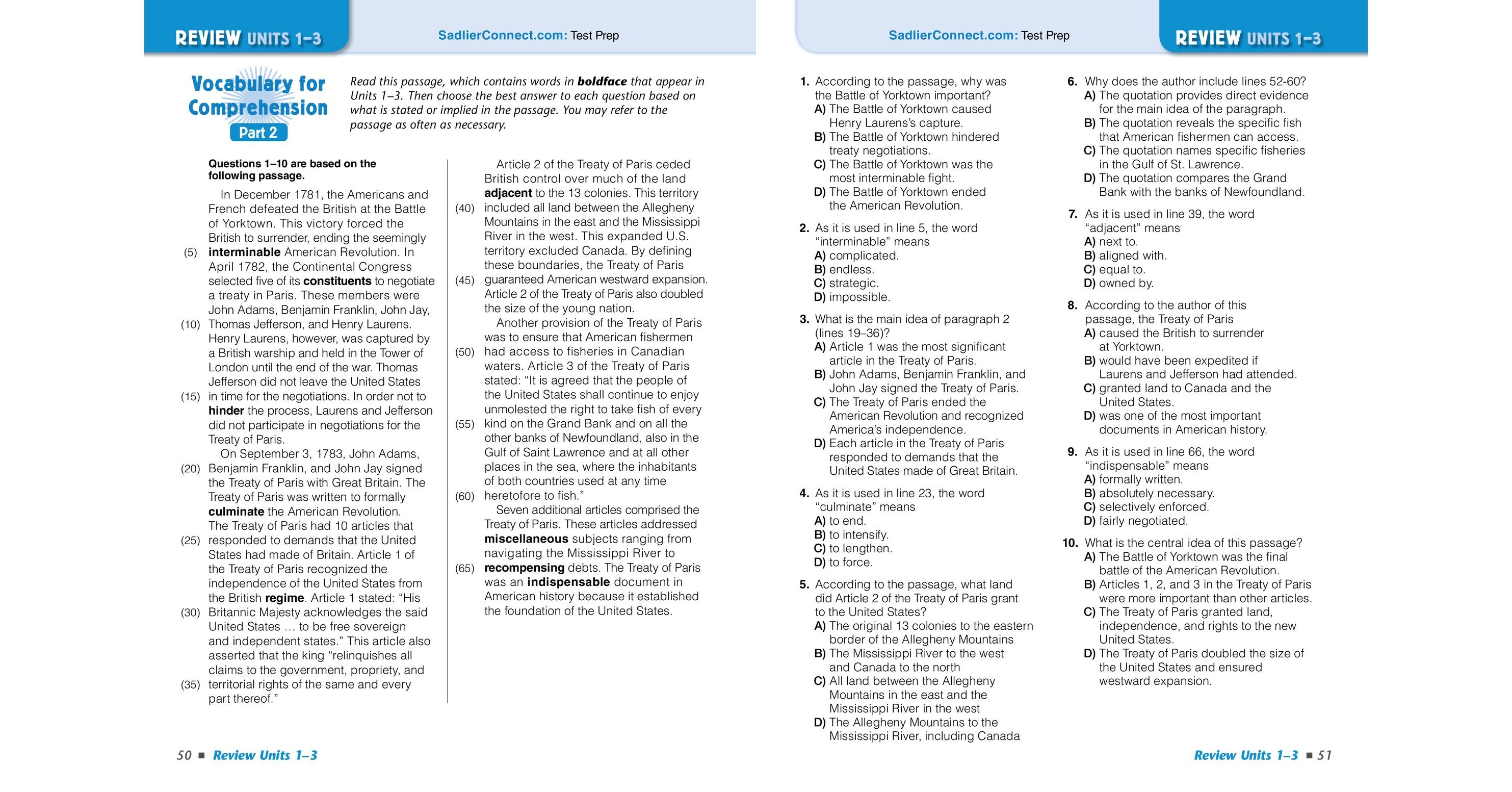 Vocabulary Workshop Achieve, Level B (Grade 7), Student Edition