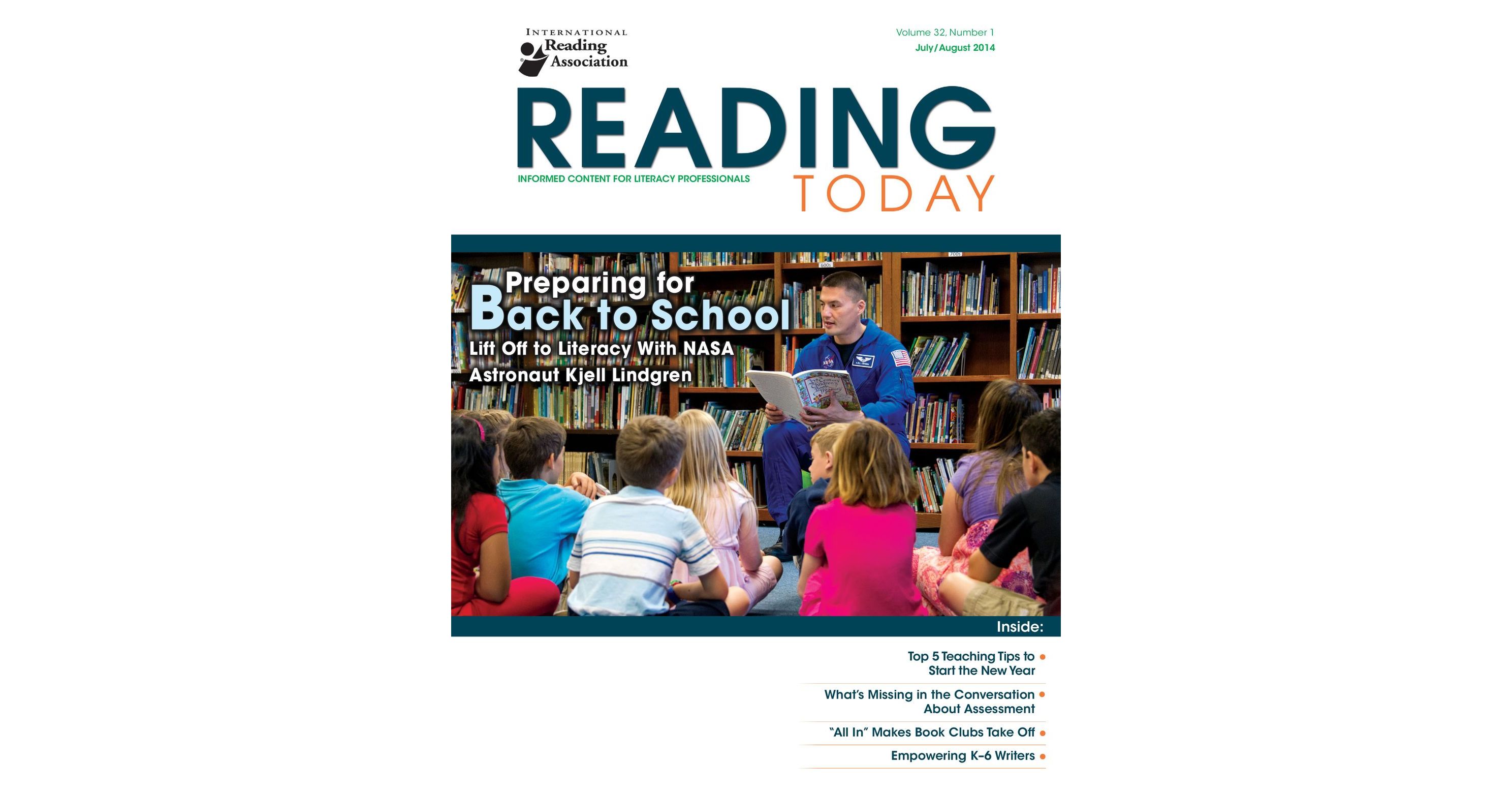 Reading Today July/August 2014