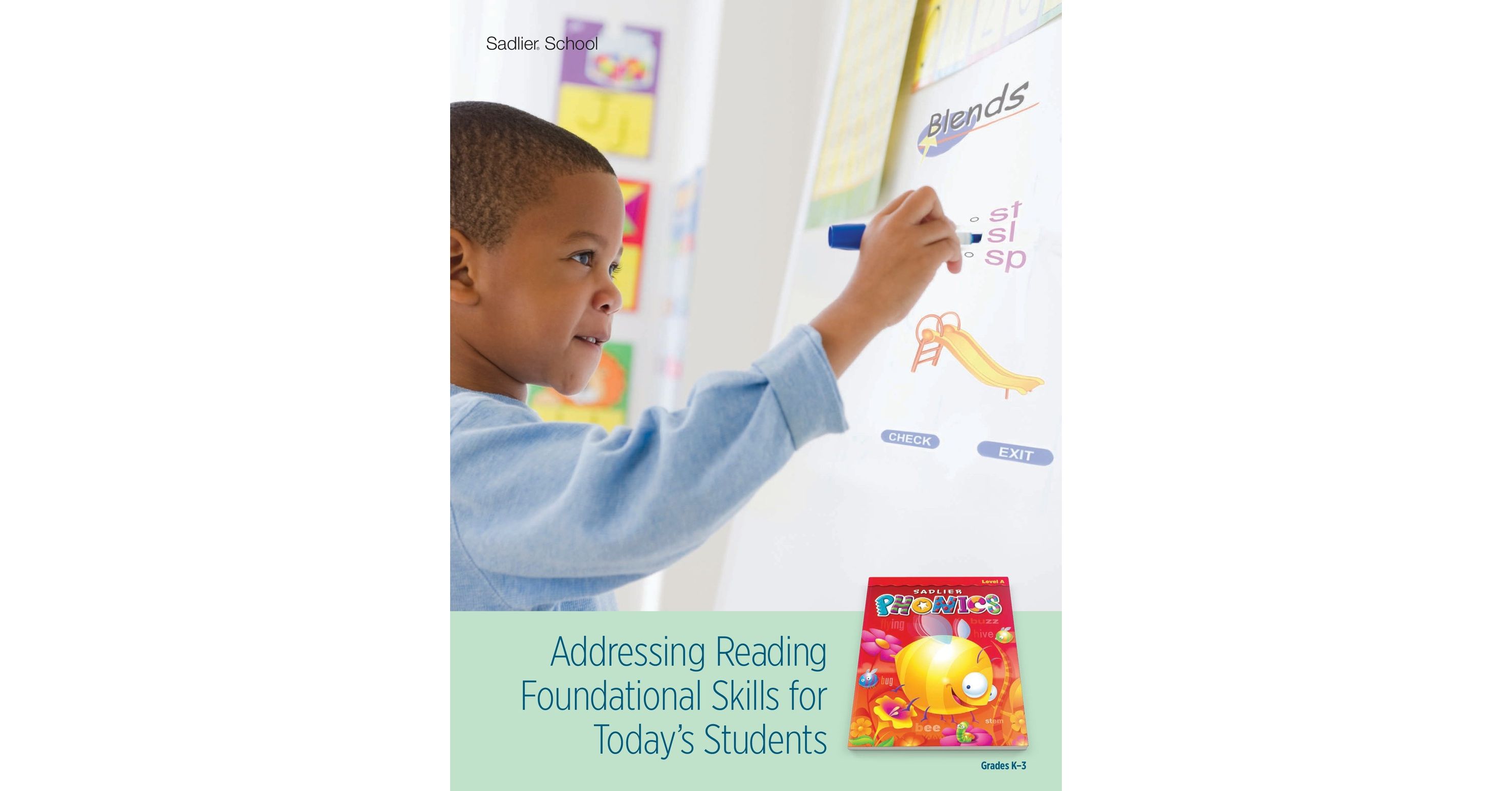 Sadlier Phonics, Grades K–3, brochure