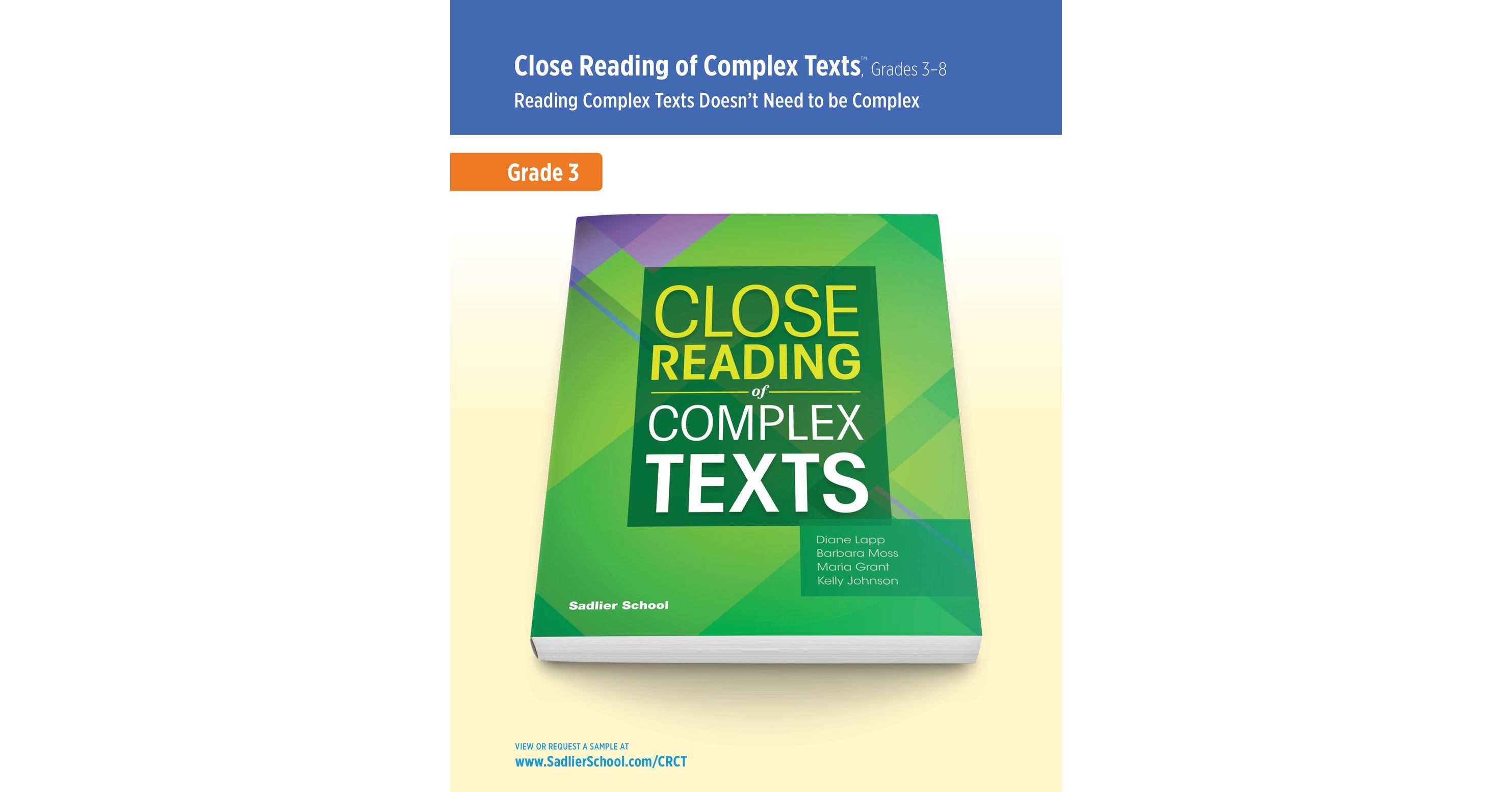 Close Reading of Complex Texts, Grade 3, Student Edition