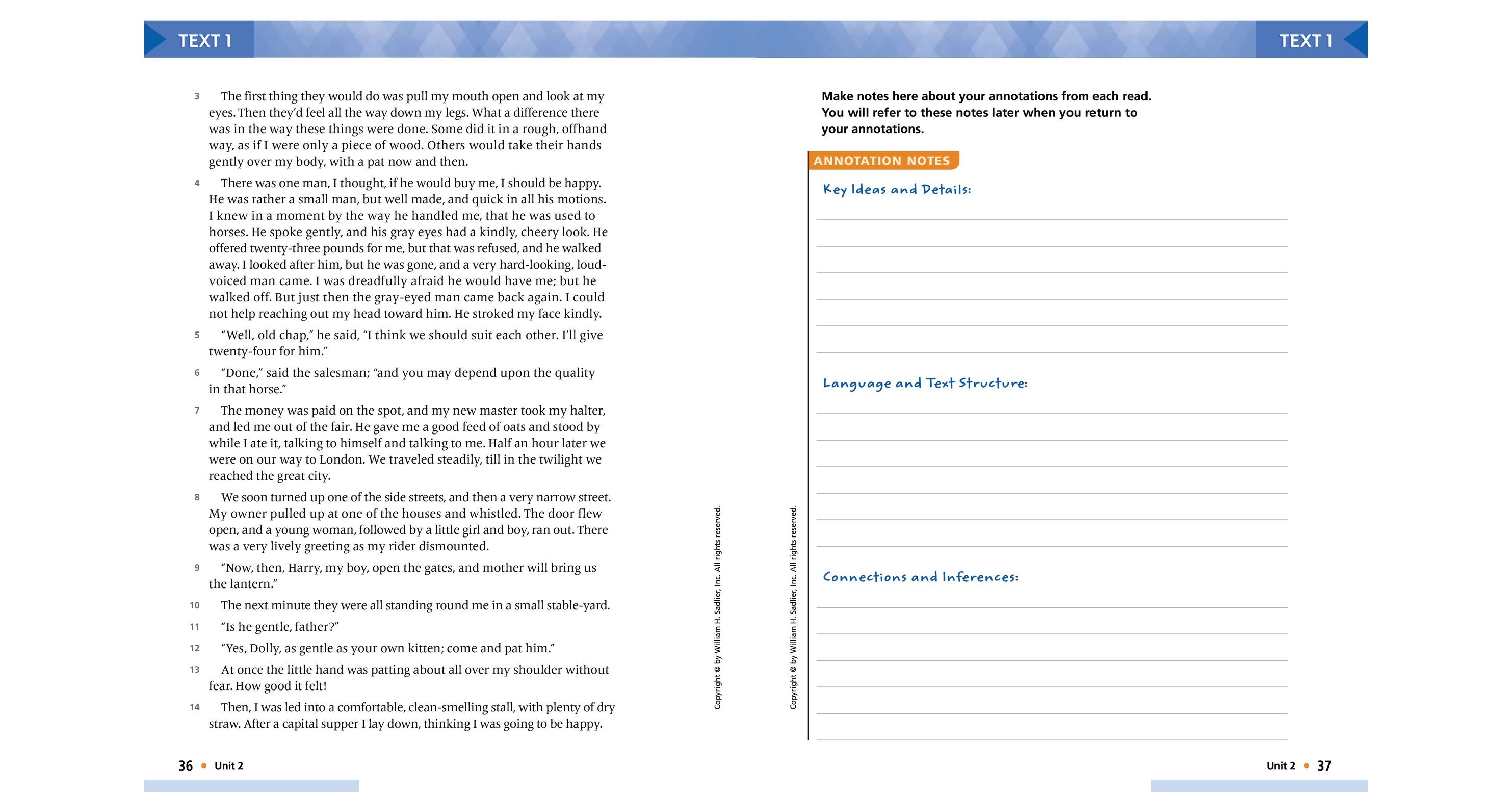 Close Reading of Complex Texts, Grade 3, Student Edition