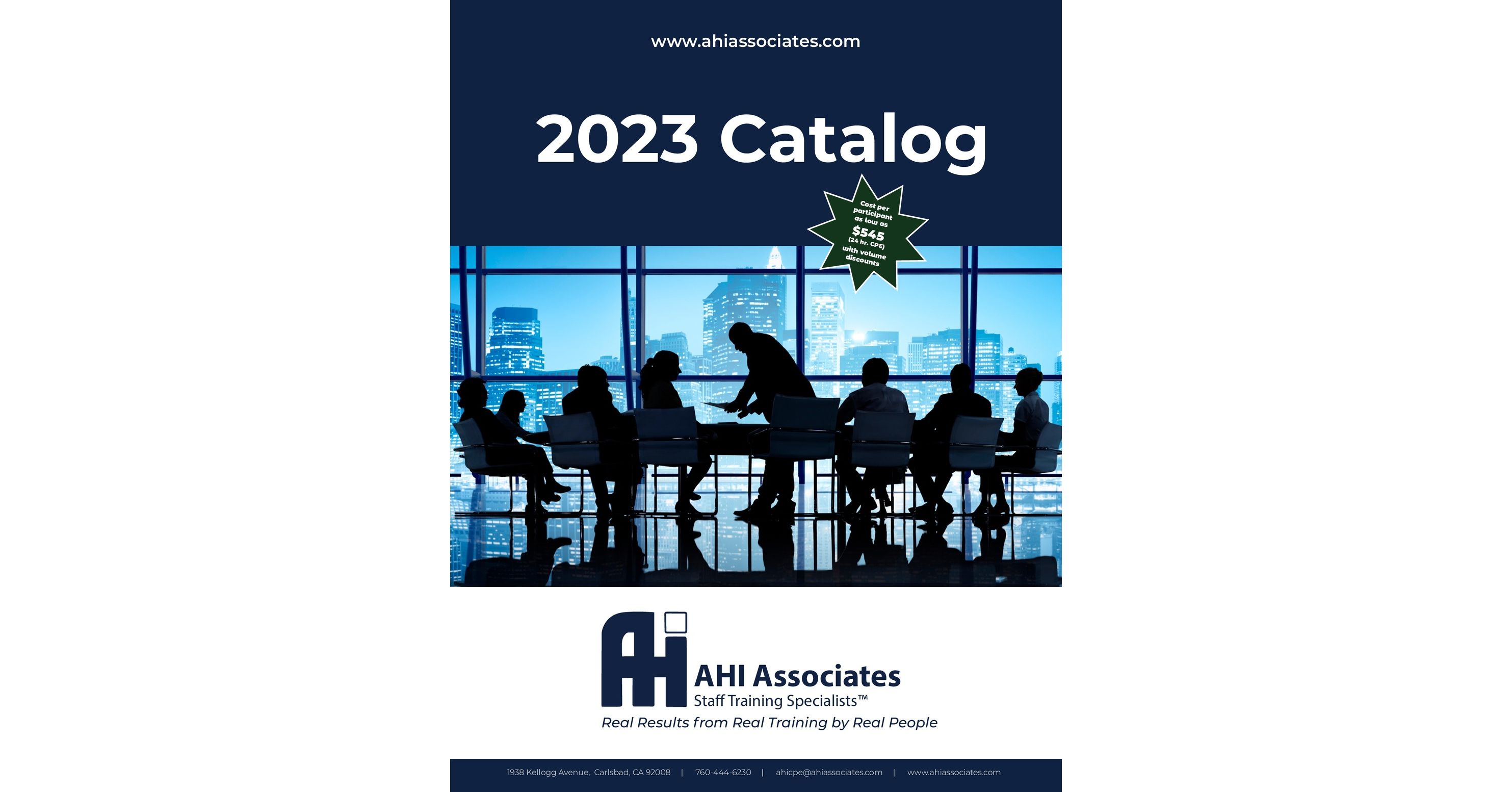 AHI 2023 Catalog