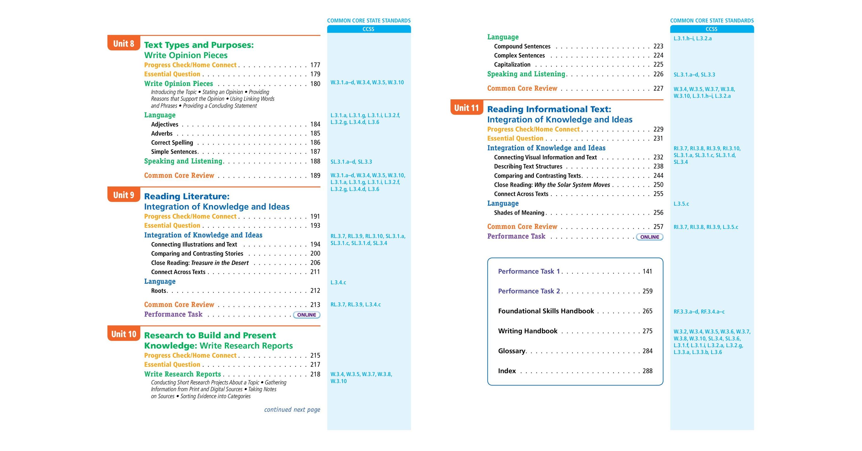 Common Core Progress-English Language Arts-Gr 3 Student Edition Sampler